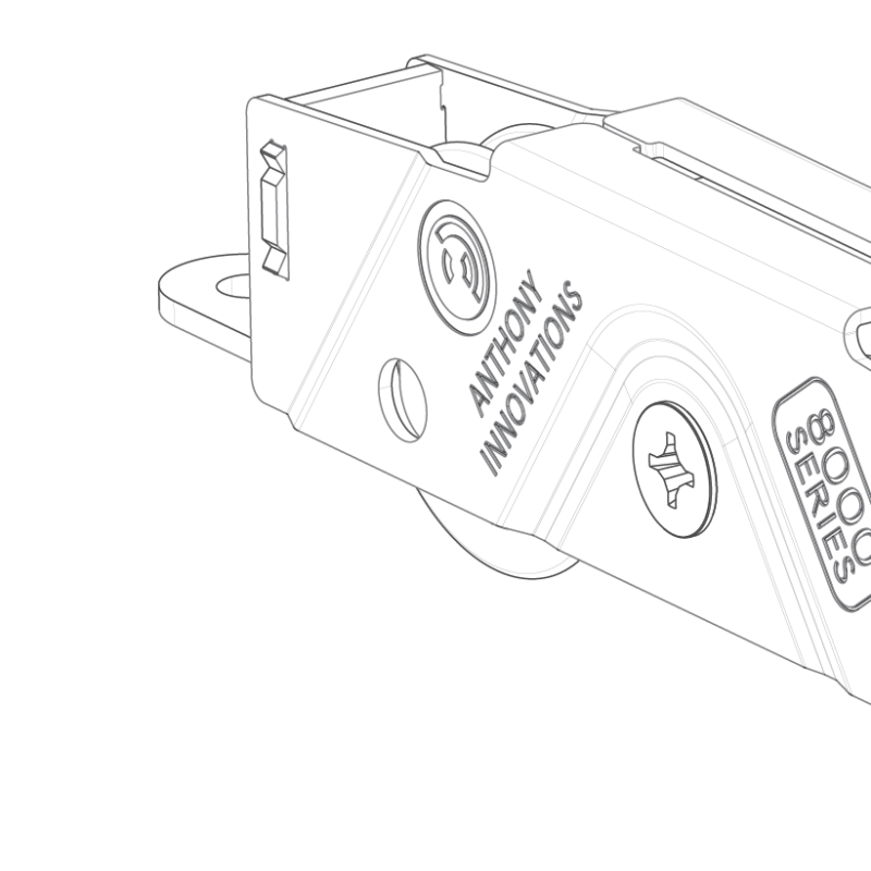 8000 Series | Sliding Door Roller | Anthony Innovations